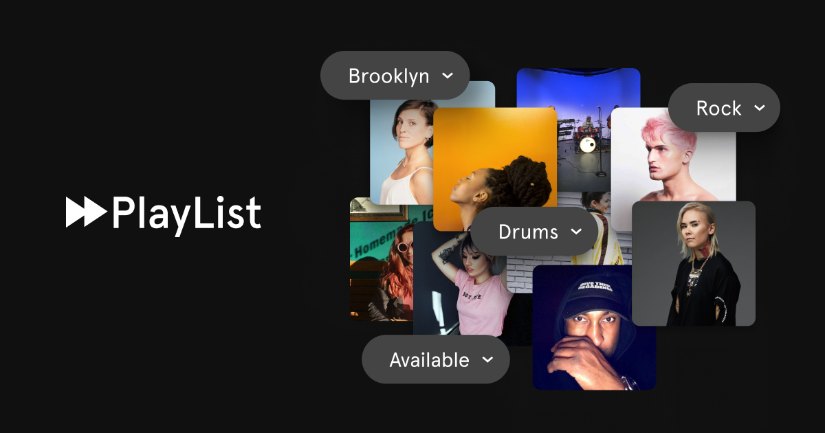 Meet musicians and start a band on PlayList